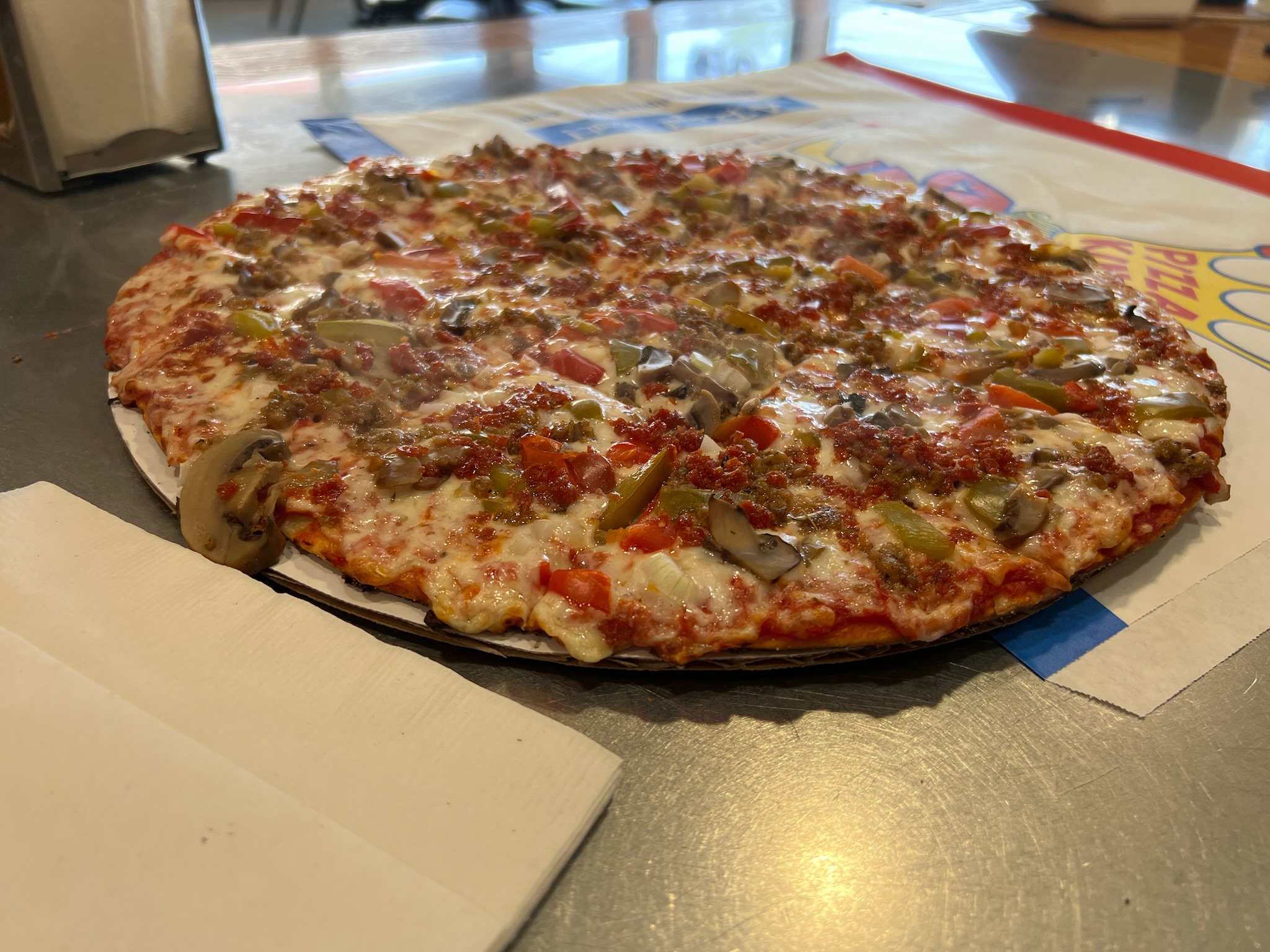 Pizza Street In Peru