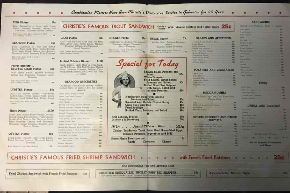 About - Christie's Seafood & Steaks - Seafood Restaurant in Houston, TX