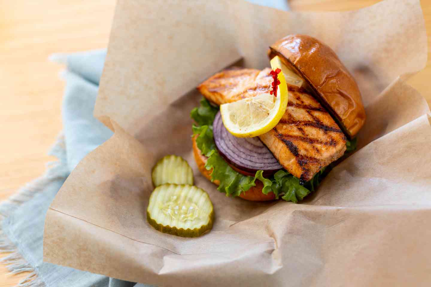 Fish Sandwich-Catch of the Day - Main Menu - Padaro Beach Grill - Bar ...