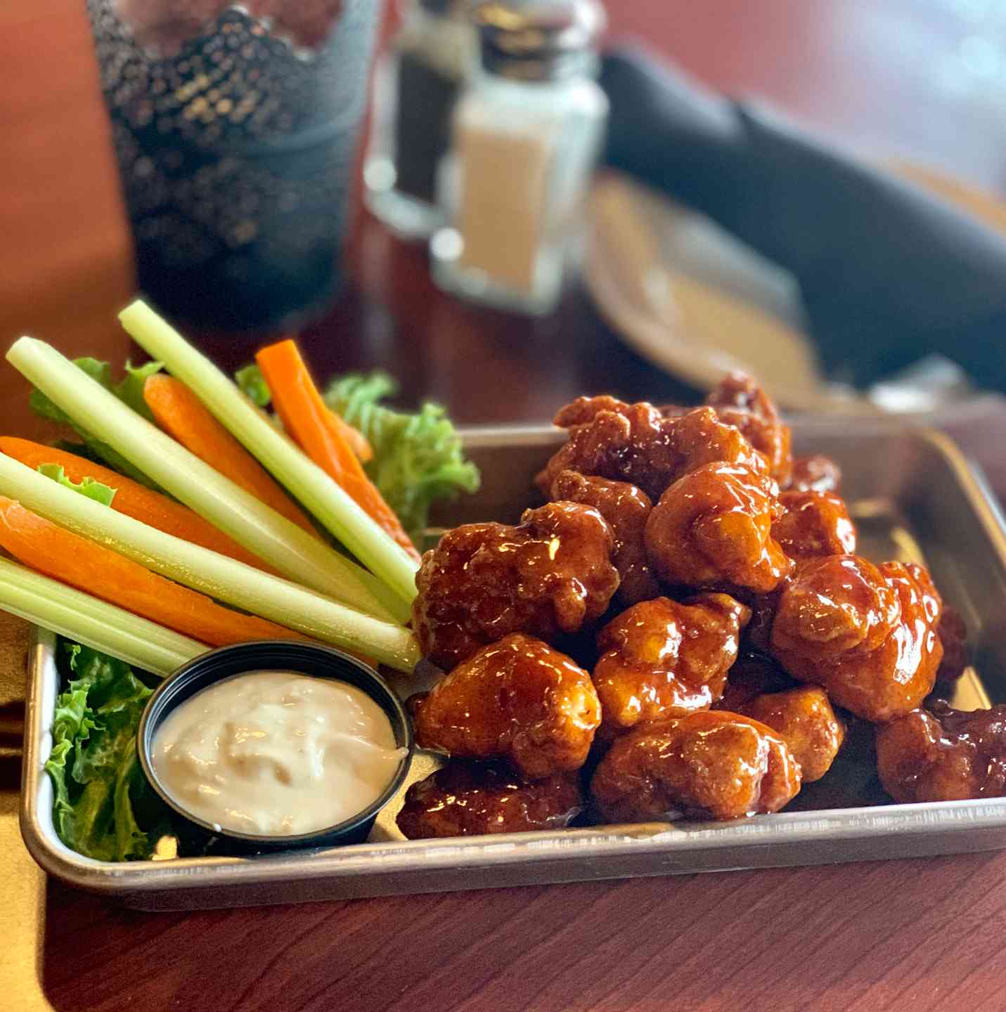 Byrne's Tossed Chicken Bites - Menu - Bobby Byrne's - Pub in MA