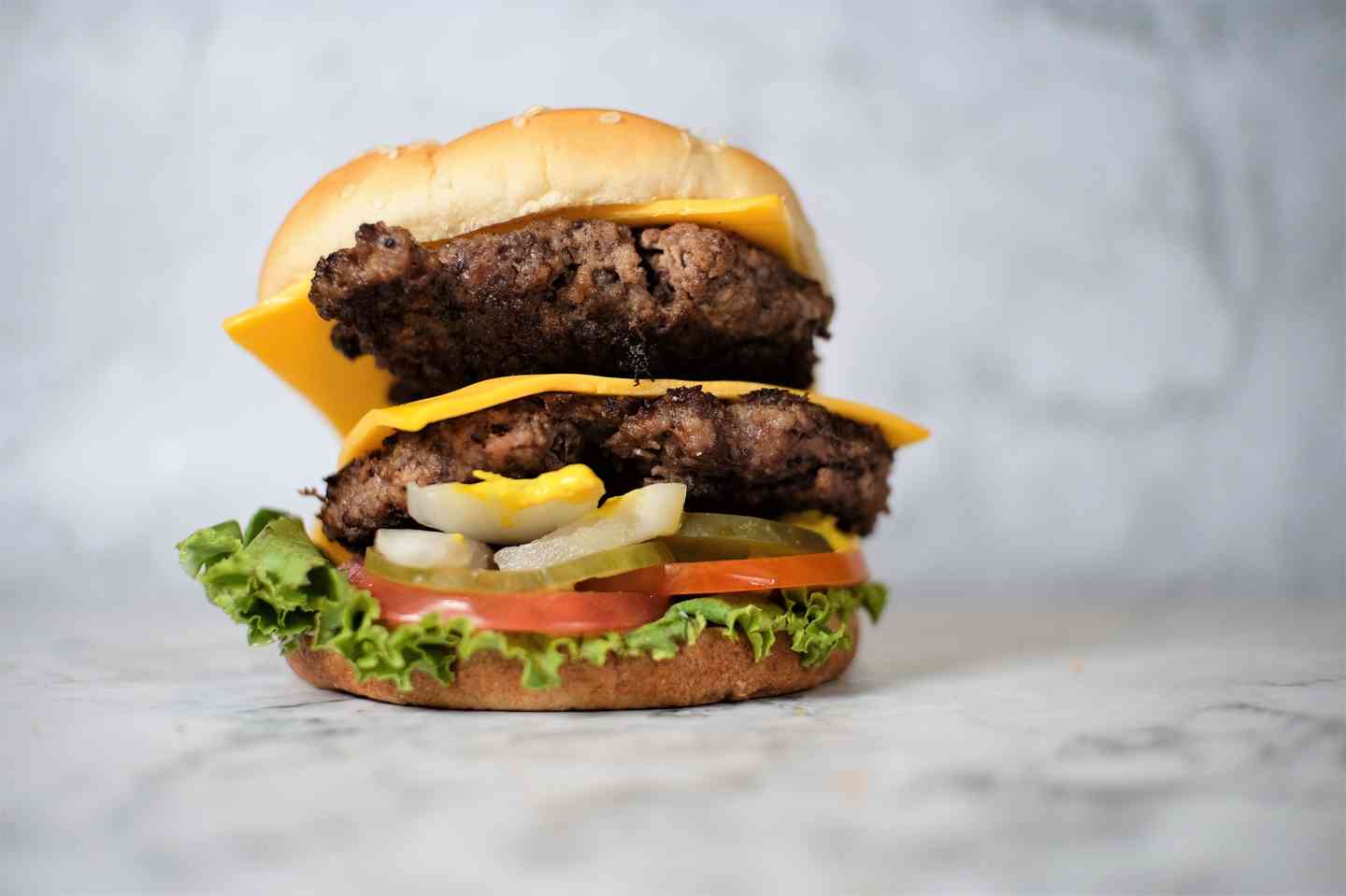 #2 Double US Angus Cheeseburger* - US Cafe Menu - US Cafe - Burgers ...