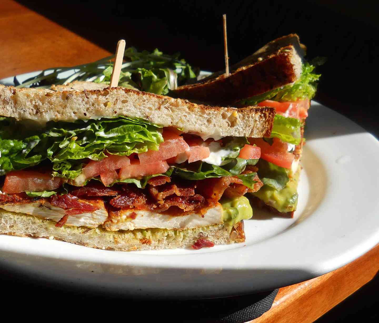 CLUB SANDWICH - Lunch - Hugo's Restaurant - Californian Restaurant in CA