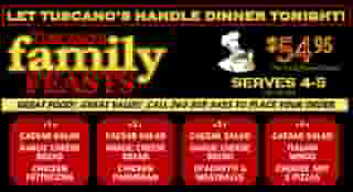 TAKE-OUT MENU - Tuscano's Italian Kitchen - Italian Restaurant in ...