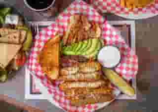 California Deluxe Burger Combo - Menu - Paul's Place - Fast Food ...