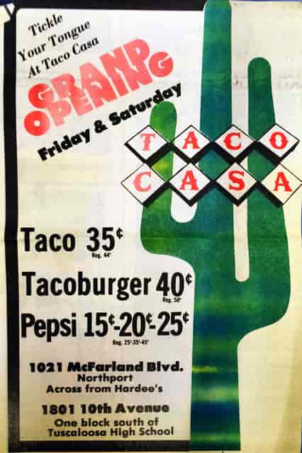 About - Taco Casa - Tex-Mex Restaurant in AL