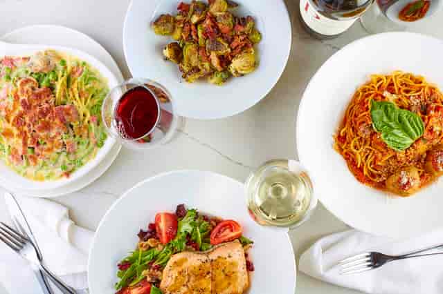 Menu | Preston & Forest - Penne Pomodoro - Restaurant in TX