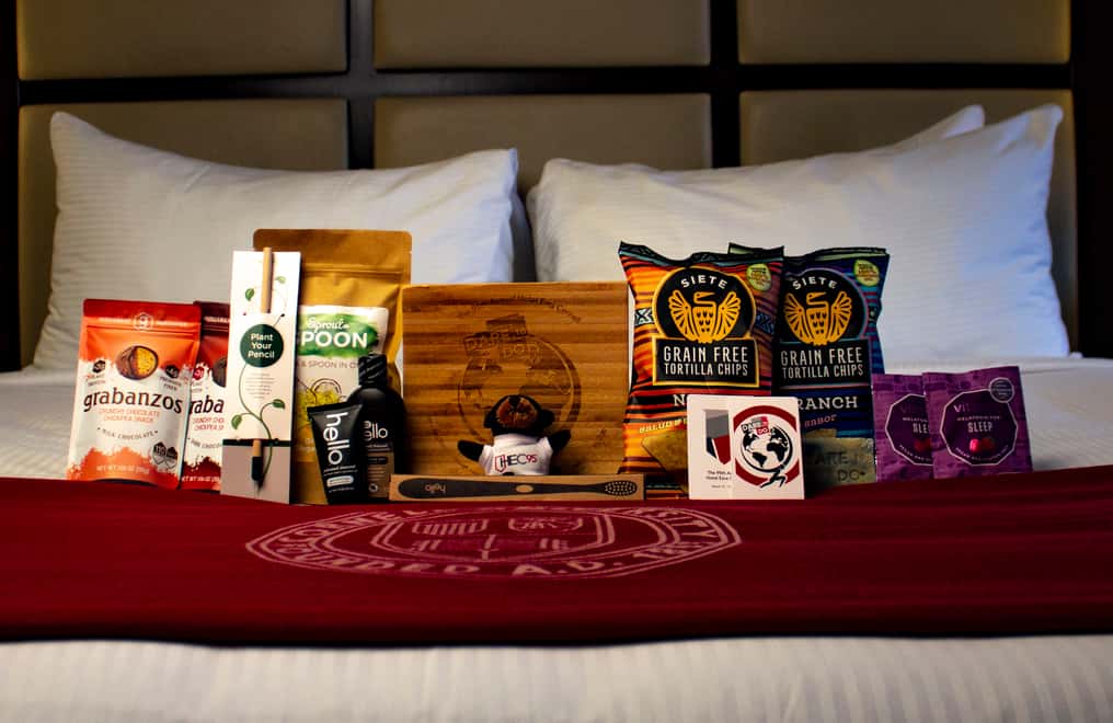 Conference Feature: Amenity Boxes - Hotel Ezra Cornell