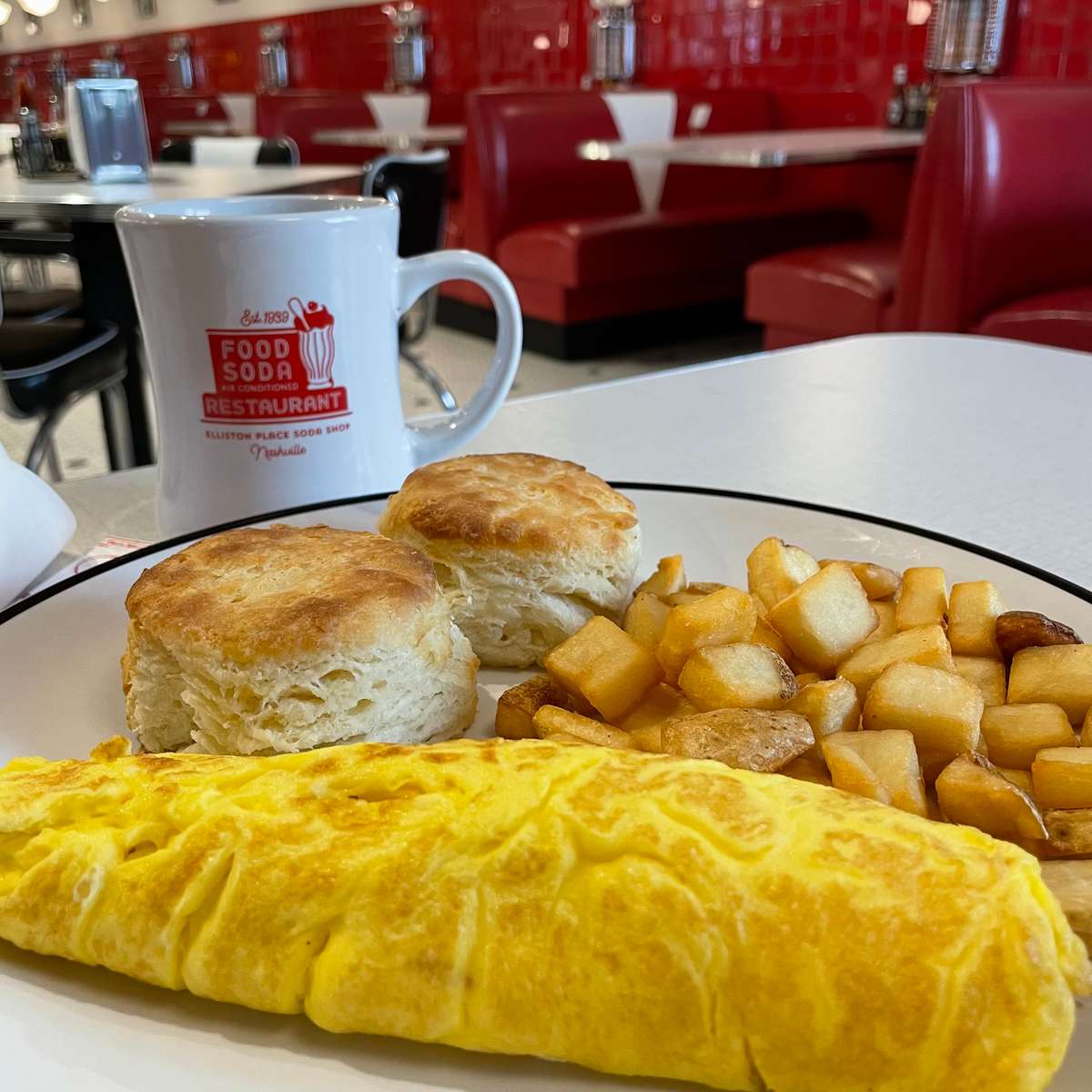 Omelette Breakfast Menu