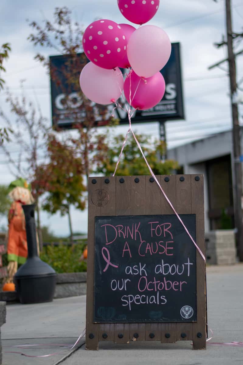 Breast Cancer Awareness Month + Charity Event at Coughlin's Law Kitchen and Alehouse! - Coughlin ...
