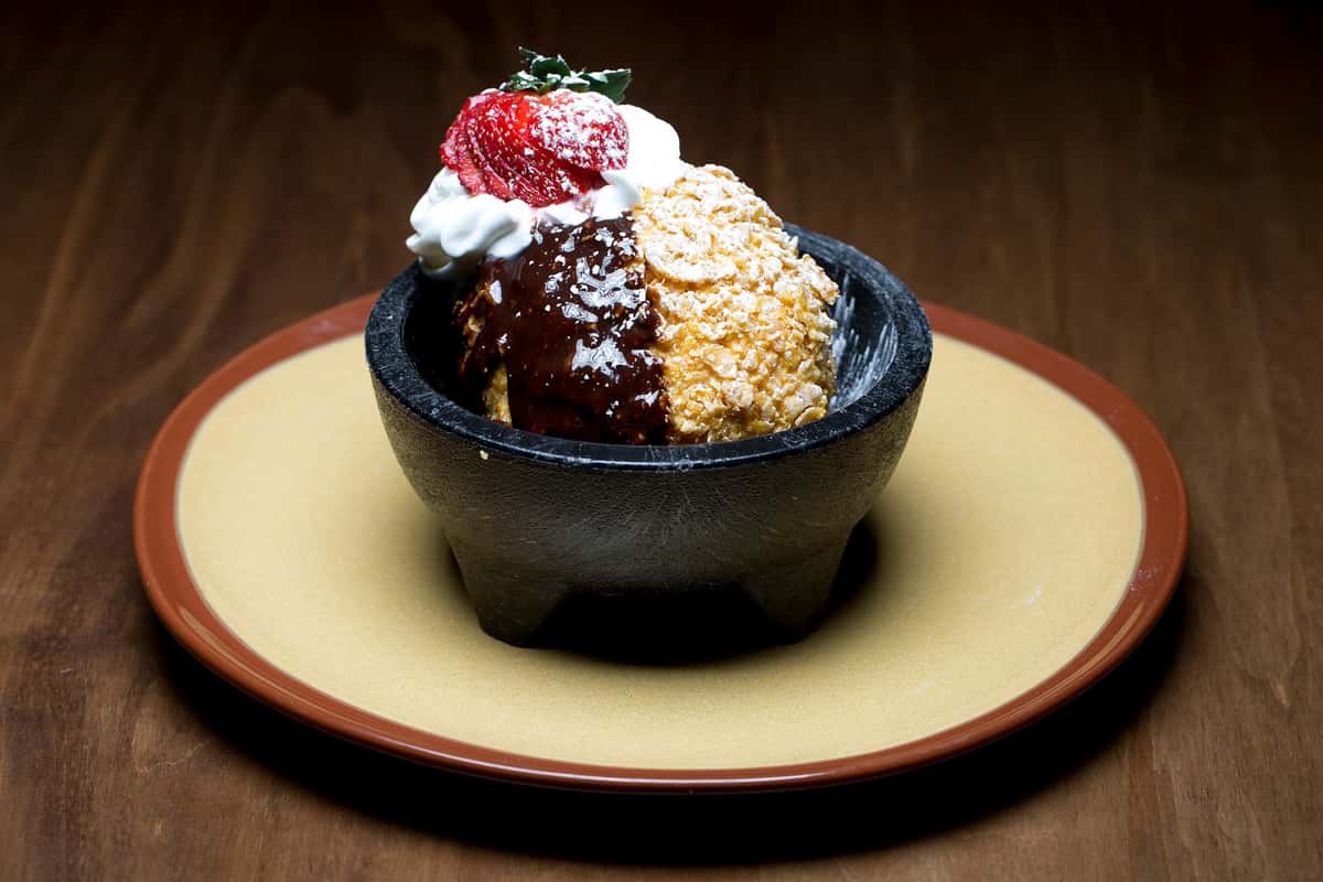 Fried Chocolate Ice Cream