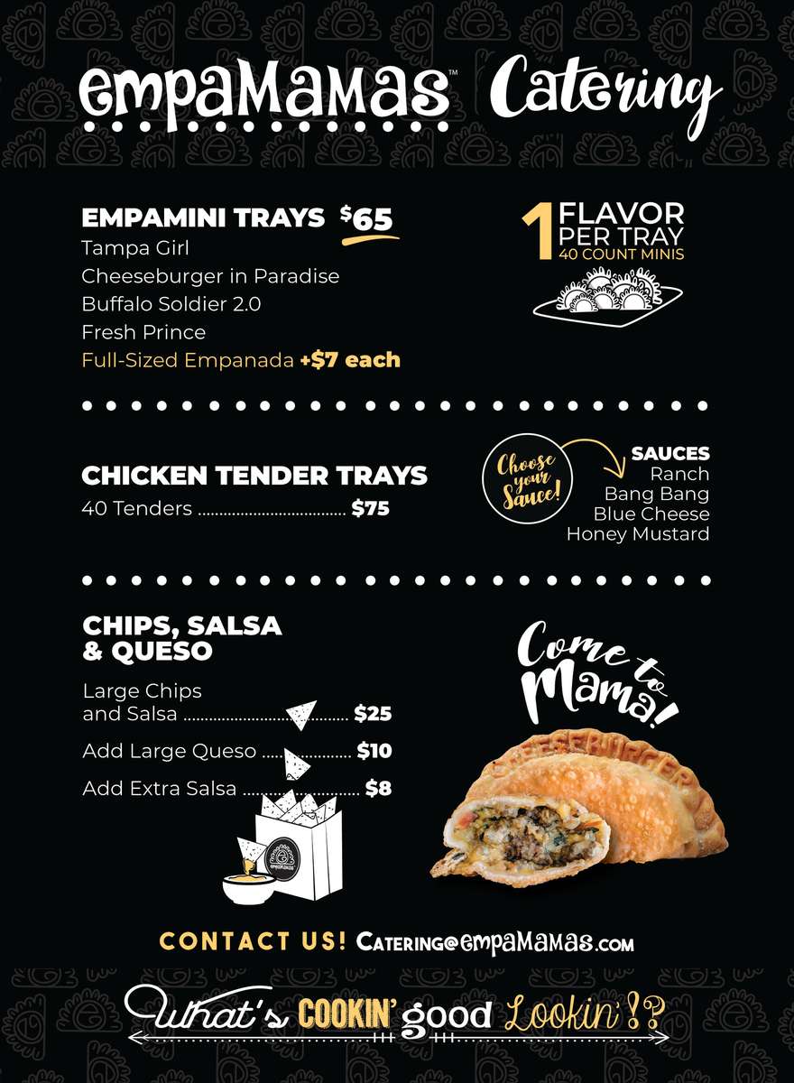 Catering - Empamamas - Cuban Restaurant in Tampa, FL