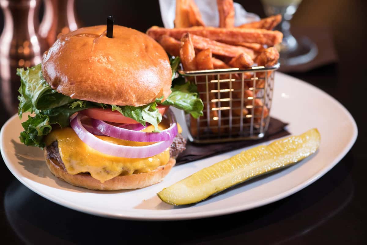 110 Classic Cheeseburger* - Gluten-Free - 110 Grill - Modern American ...
