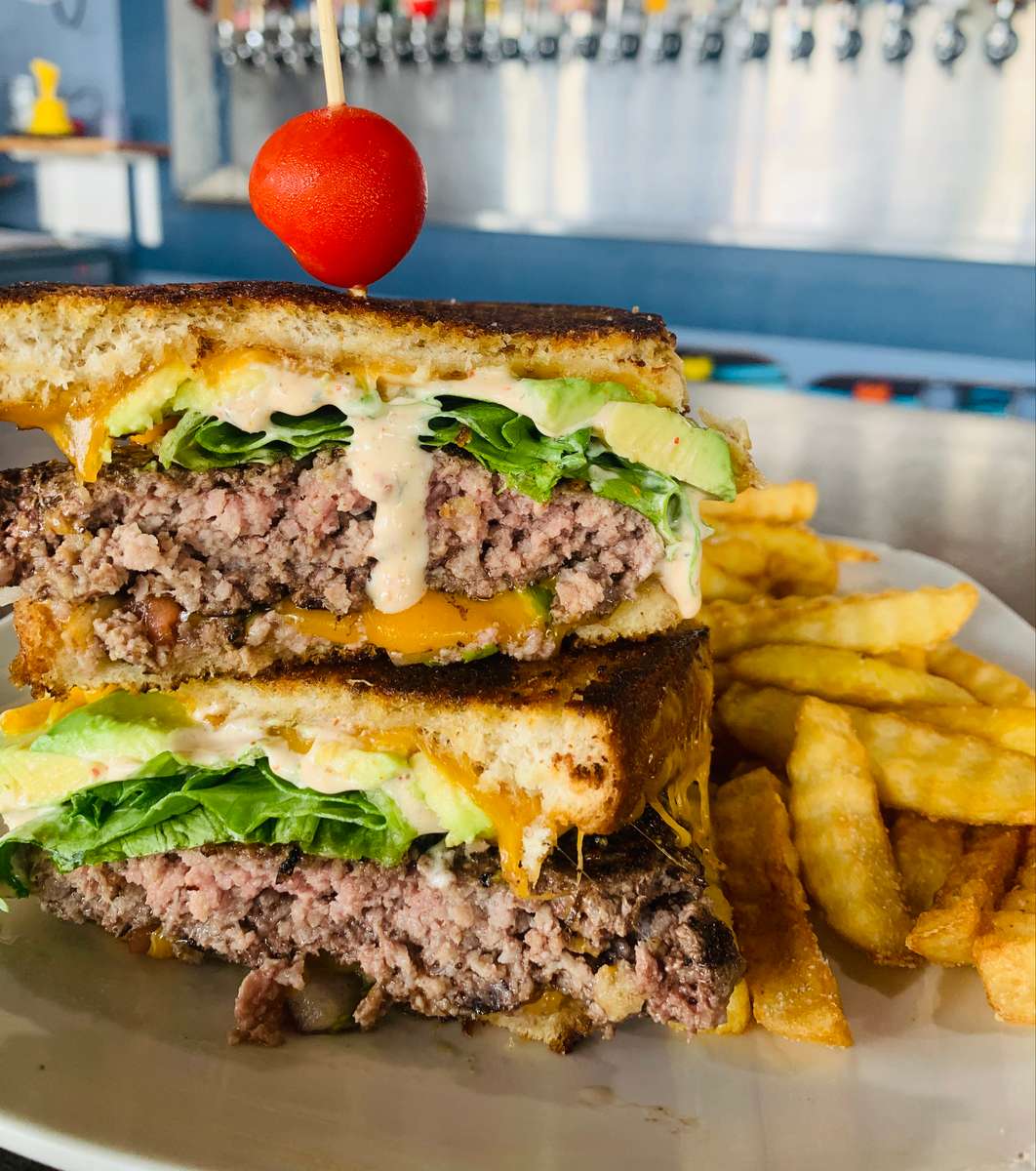 El Jefe burger melt - Menu - The Wheelhouse St. Pete