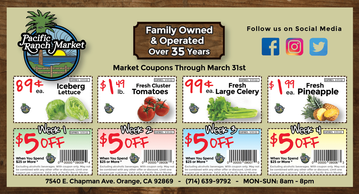 Current Specials - Pacific Ranch Market - Deli in Orange, CA