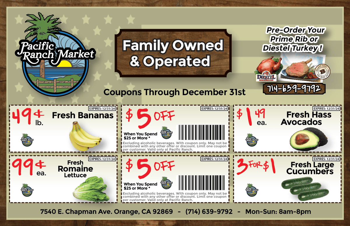 Current Specials - Pacific Ranch Market - Deli in Orange, CA
