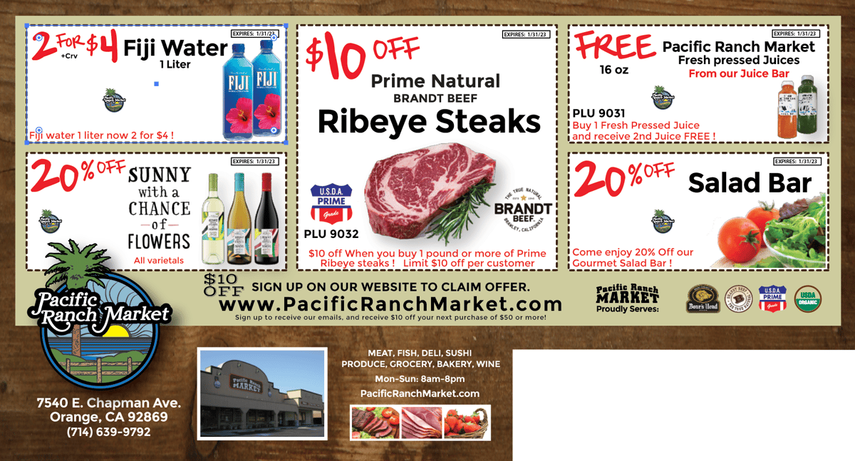 Current Specials - Pacific Ranch Market - Deli in Orange, CA