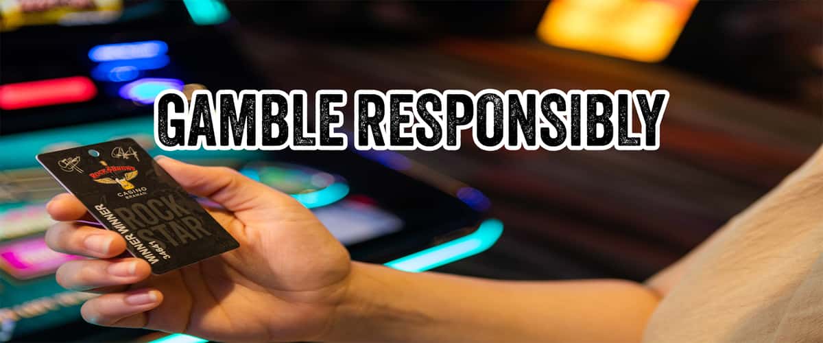 Gamble Responsibly - Rock & Brews Casino Braman - Casino & American ...