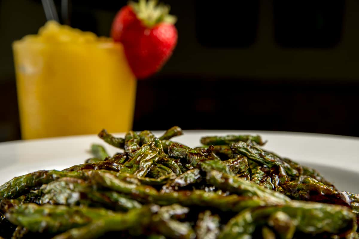 Famous Wrinkled Green Beans - Served All Day - Longboard Cafe ...