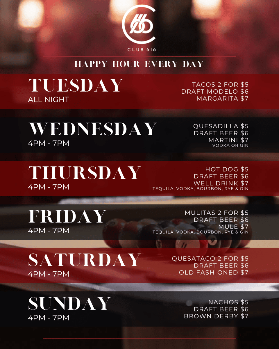 Happy Hour Club 616 Santa Ana s Classic Cocktail Lounge