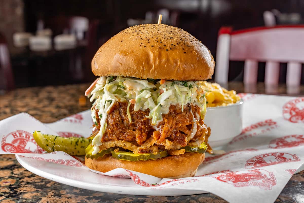 Burger Bbq Pork Belly Sandwich Pork Belly Tea Sandwiches Recipe