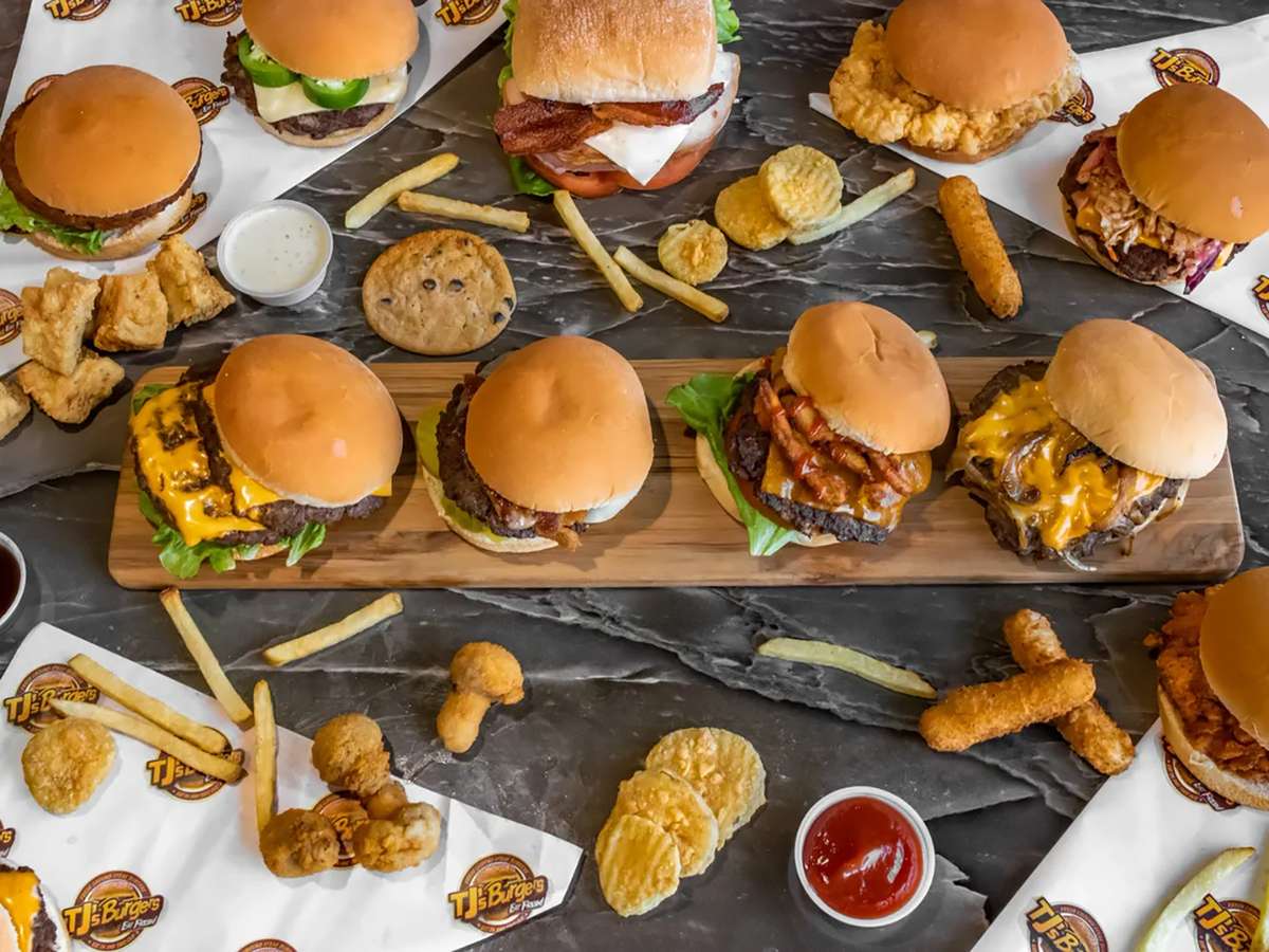 Menu - TJ's Burgers