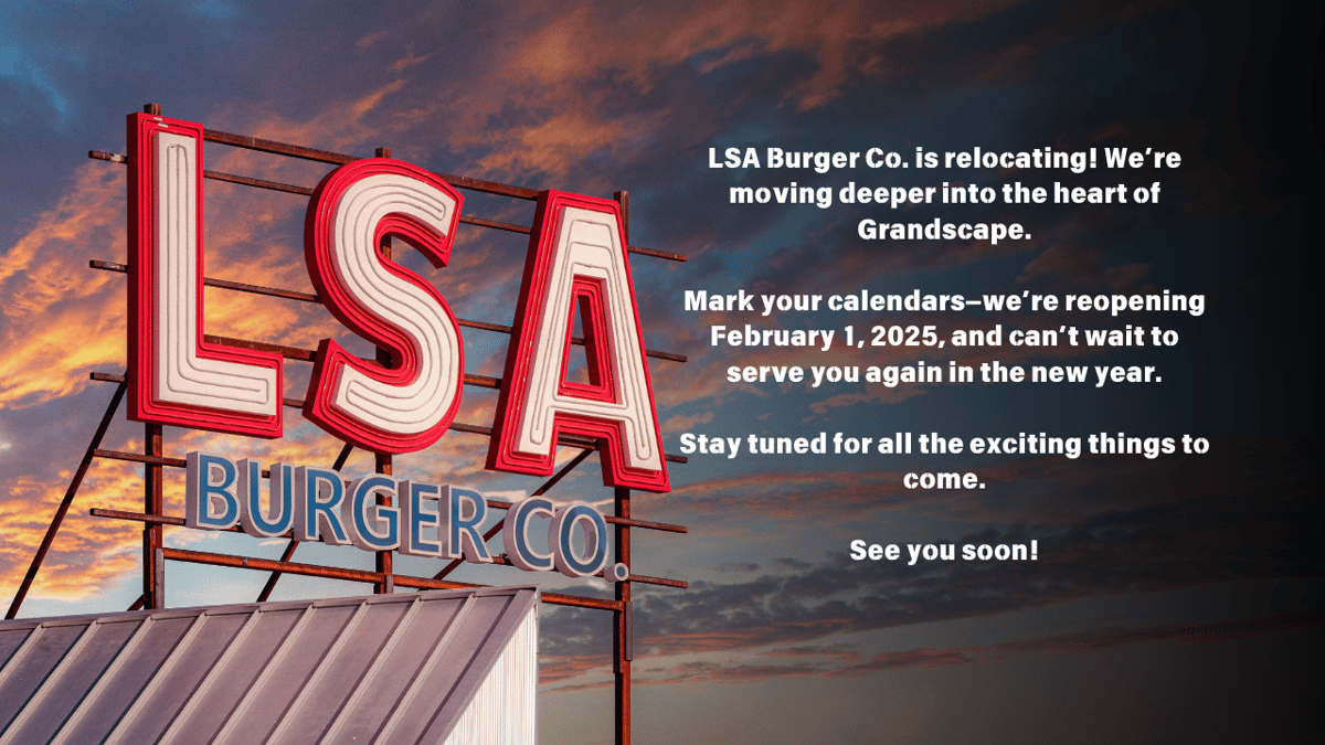 Grandscape | Location Details - LSA Burger - Burger Joint in TX