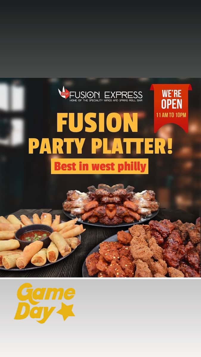 Large Party Platter - Main Menu - Star Fusion Express - Parkside