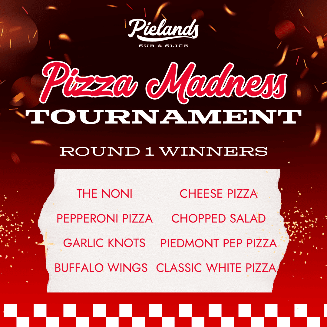 Pizza Madness at Pielands: Round 1 Winners Unveiled! - Pielands Sub ...