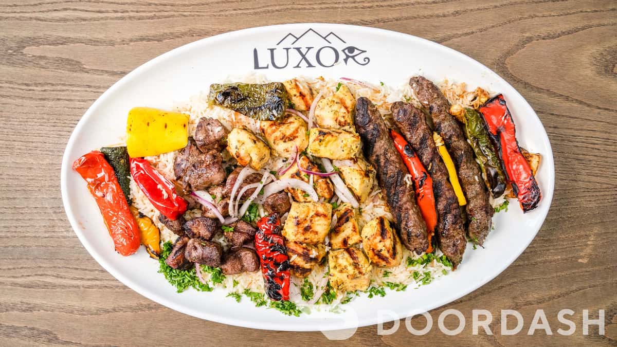 Menu - Luxor Mediterranean Cuisine & Hookah Lounge