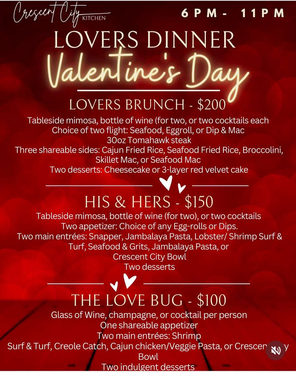 Menu - Crescent City Kitchen - Brunch Restaurant in Atlanta, GA