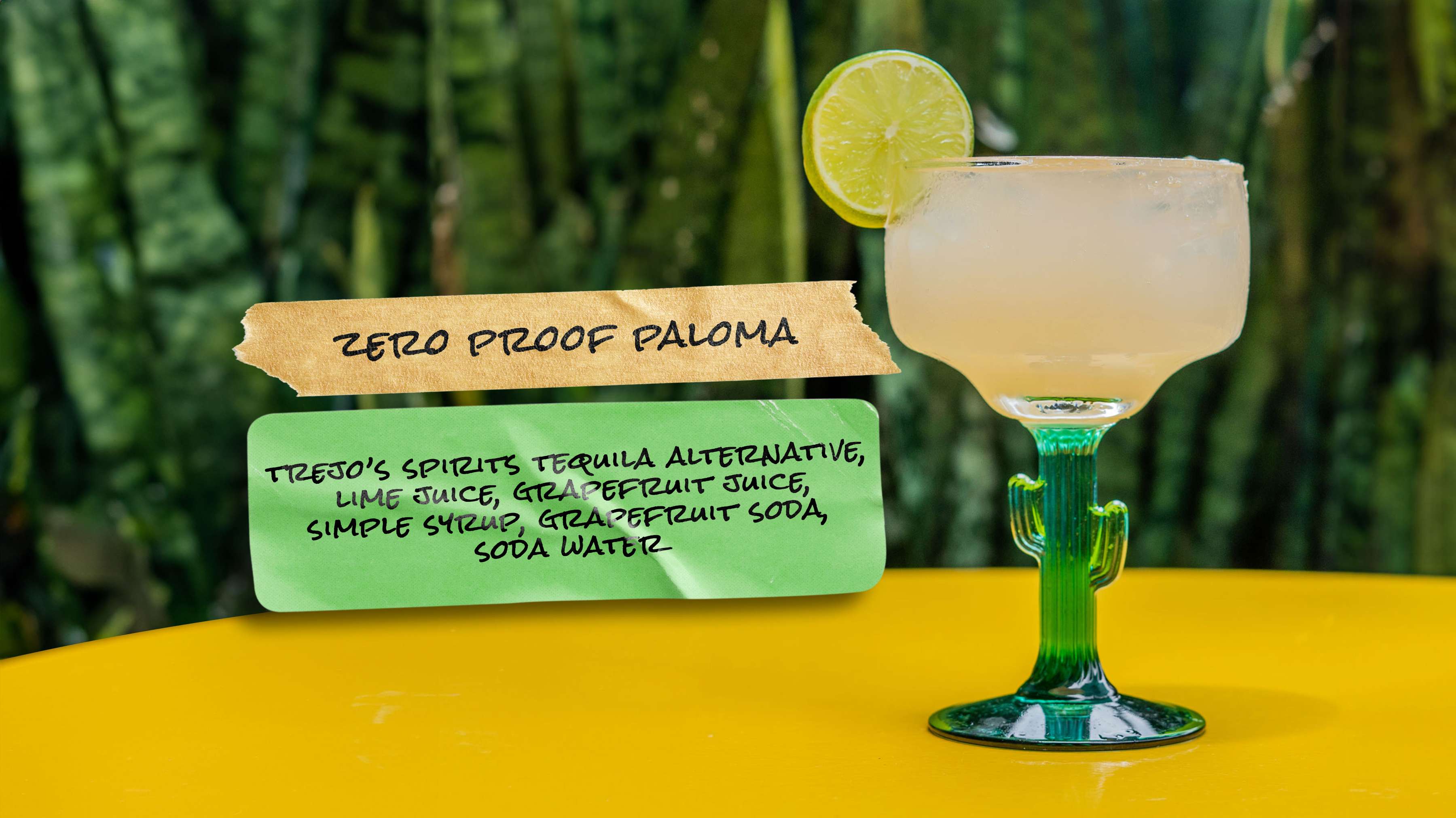 Zero Proof Craft Cocktails at Trejo's Cantina - Trejo's Tacos