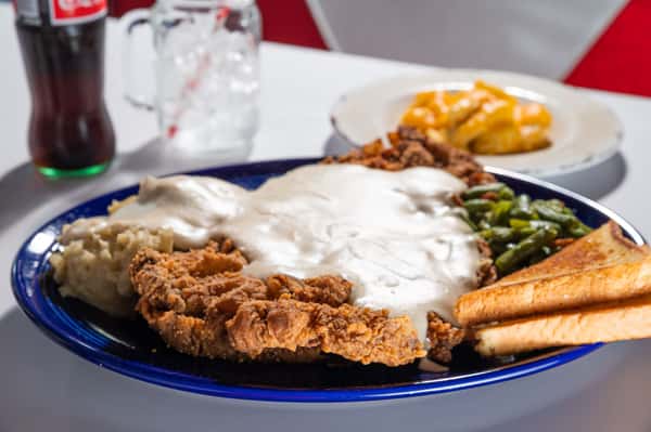 #14 10oz. Angus Cut Chicken Fried Steak - Emils Old Fashion Burgers