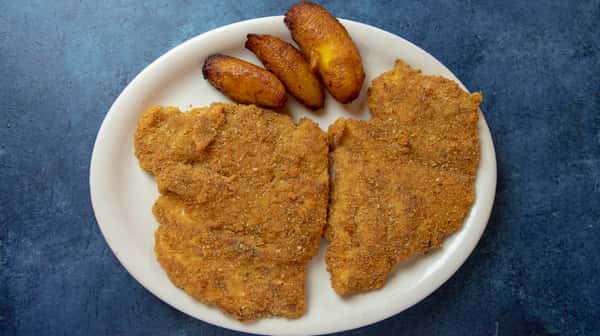 7. Bistec de Pollo Empanizado - Breaded Chicken Steak - Main Menu ...