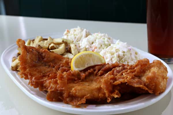 Battered Fish Dinner - Uncle Joe's Diner - Diner in Hamburg, NY