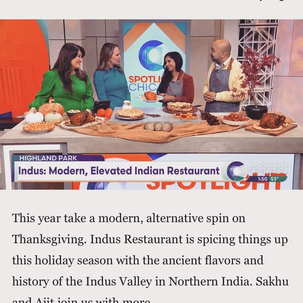 Indus - Modern Indian restaurant in Highland Park, IL