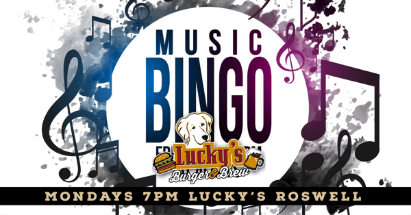 Monday Night Music Bingo - Lucky's Burger and Brew - American ...