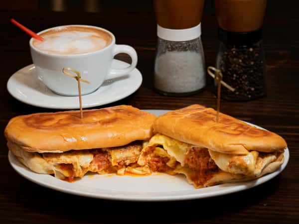 Pan con Tortilla | Omelette Sandwich - La Esquina del Lechon - Cuban ...
