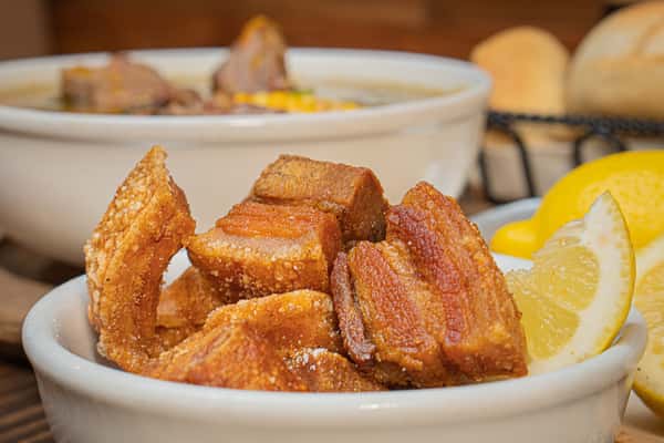 Chicharrón / Pork Rinds - Menu-Pick up - La Esquina del Lechon - Cuban ...