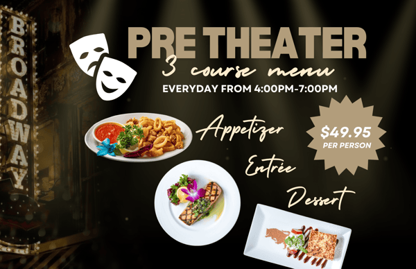 Enjoy Empire Pre-Theater Menu! - Empire Steak House | Finest Cuts of ...