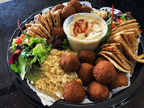 Mediterranean Sampler Tray - Healthy Garden & Gourmet Pizza - Health ...