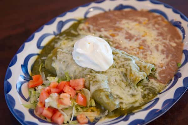 Spinach Enchiladas - Tapatio Mexican Grill - Mexican Restaurant in ...