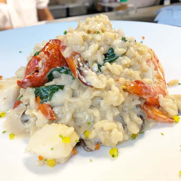 Seafood Risotto - Stonebridge Restaurant - American Restaurant in ...