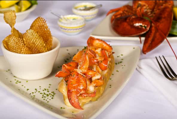 Stonebridge Fresh Lobster Roll - Stonebridge Restaurant - American ...