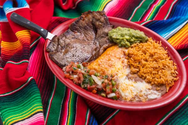 Carne Asada - Menu - El Toro Bronco - Mexican Restaurant in Lompoc, CA
