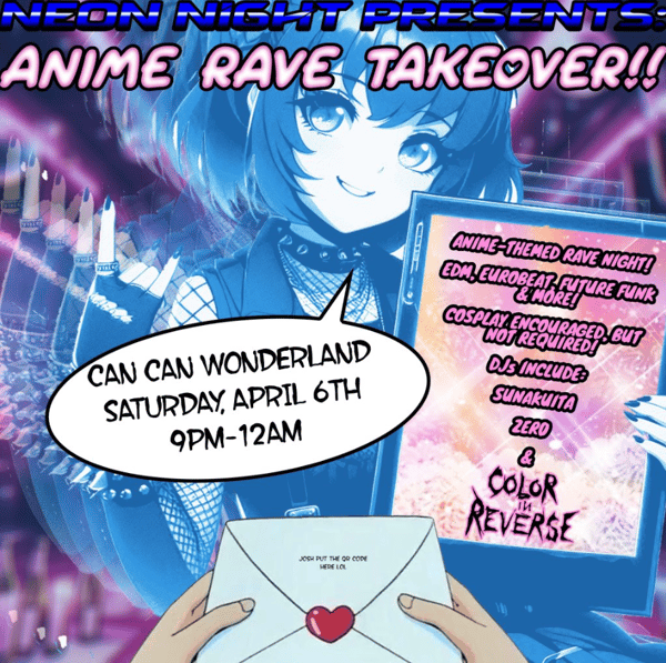 Anime Rave - Can Can Wonderland, St. Paul MN