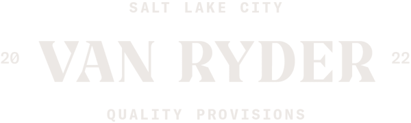 Menu - Van Ryder - Rooftop Bar in Salt Lake City, UT