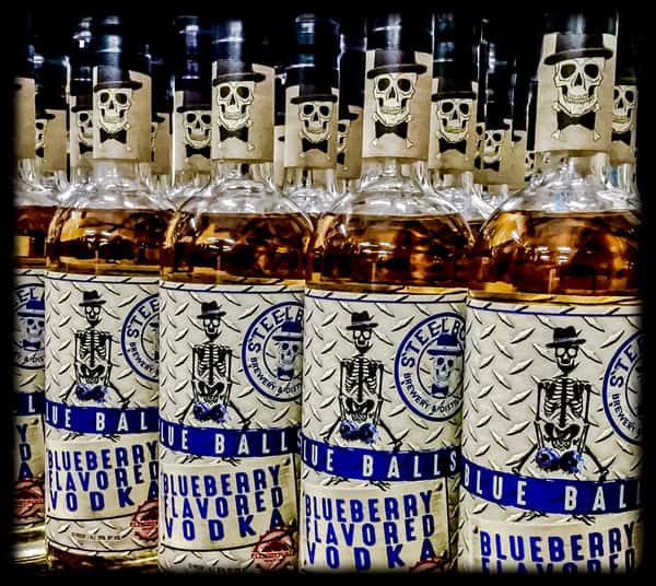 Steelbound Blue Balls Blueberry Vodka - Steelbound - Brewery in NY