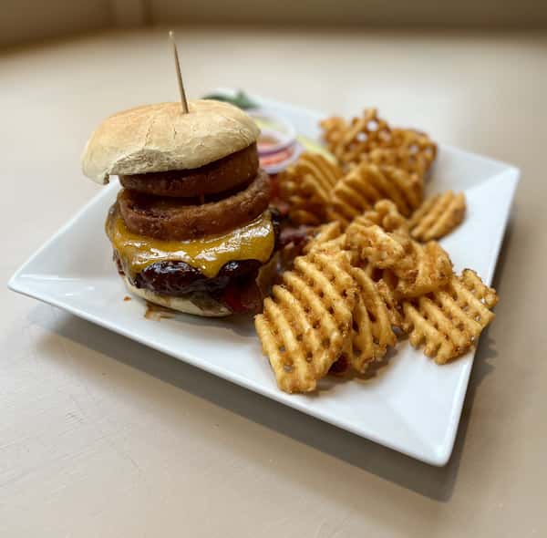 Rodeo Burger - Menu - Mason's Grille 52 - Casual Fine Dining in the ...