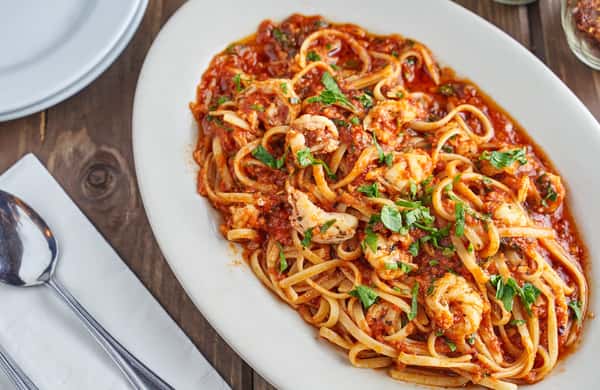 Linguini Gamberetti - Times Square Neighborhood Italian Menu - Times ...