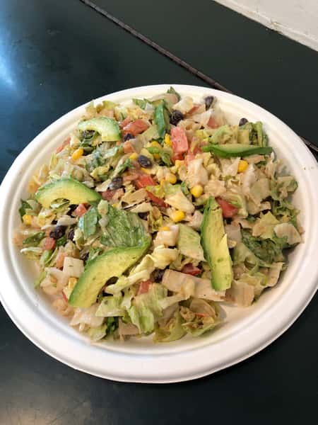 BBQ Chopped Salad - Menu - The Outdoor Grill - Barbecue Restaurant in ...